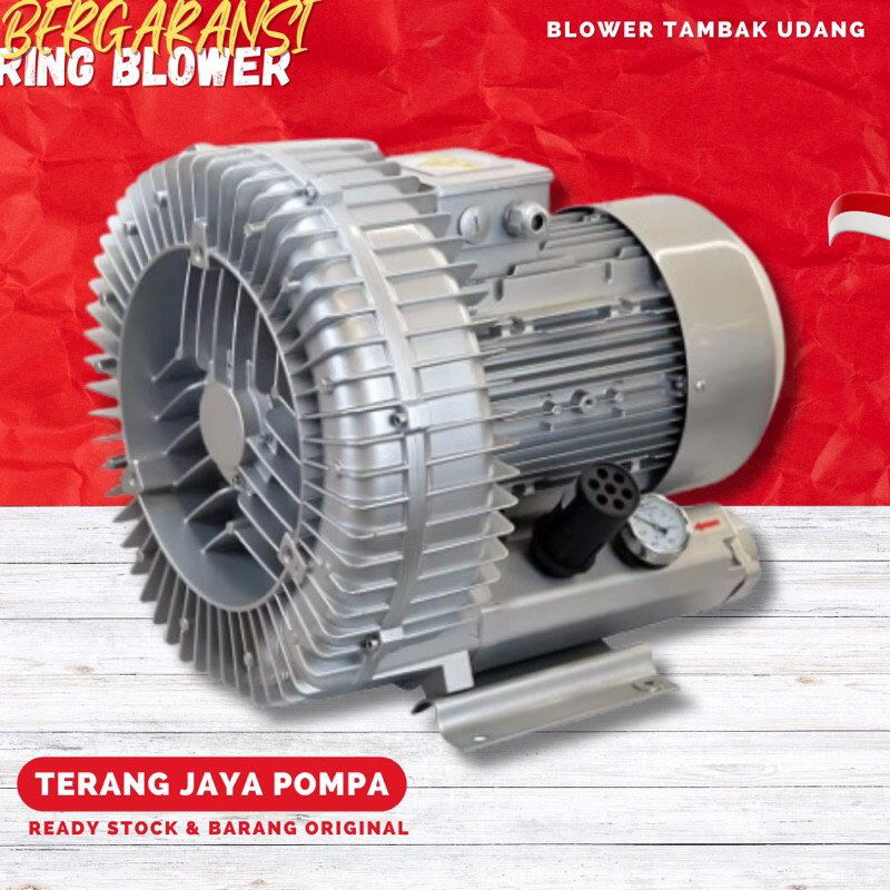 Jual Ring Blower 1Hp 750Watt 1Hp 220V 1Phase Blower Tambak Ikan Vortex ...