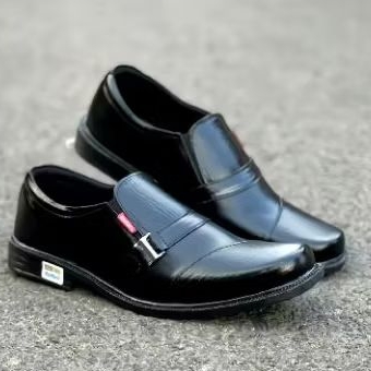 Jual sepatu pantofel pria model 012 sepatu formal sepatu sekolah sepatu kerja | Shopee Indonesia