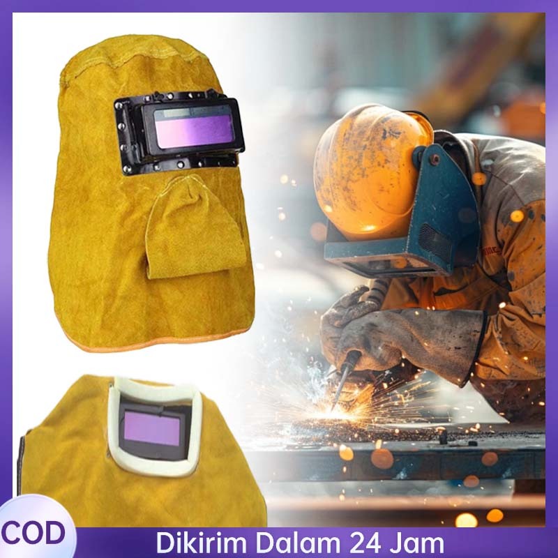 Jual [COD]Topeng Welding Kap Las Otomatis Dengan Lubang Topi Tukang Las ...