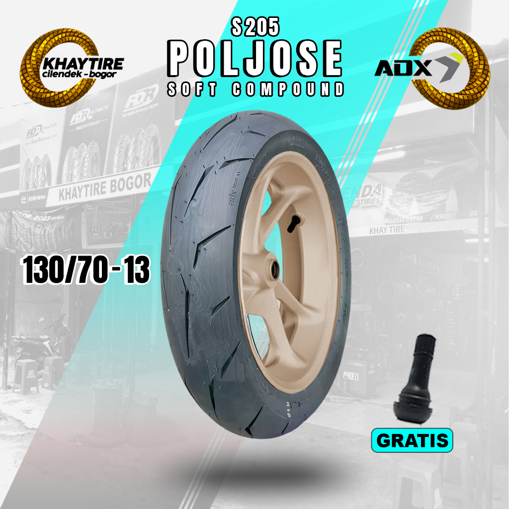 Jual Ban Motor Soft Compound Motor Nmax ADX POLJOSE S205 Ring 13 ...