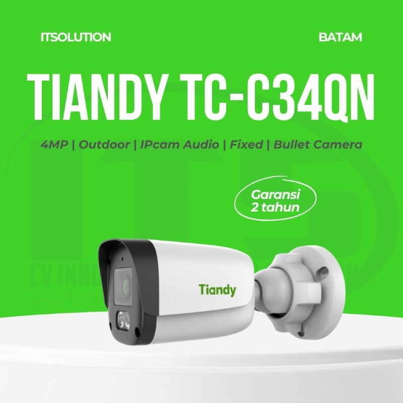 Jual Tiandy TC-C34QN | Outdoor | IPcam Audio | Fixed | Bullet Camera ...