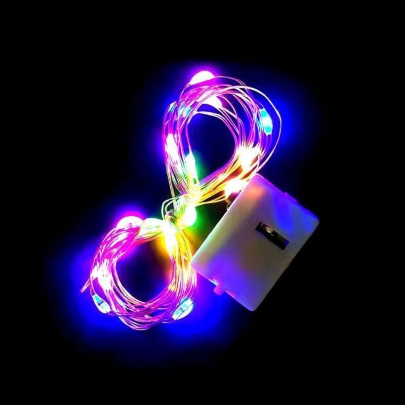 Jual Lampu Tumblr Led Baterai Kawat mini UK.1M, 2M Dan 5M | Shopee ...