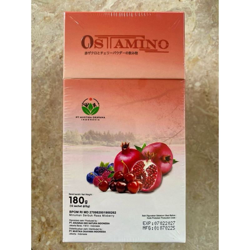 Jual OSTAMINO( New packing )/ Peremajaan Vitalitas | OSTAMINO MINUMAN ...