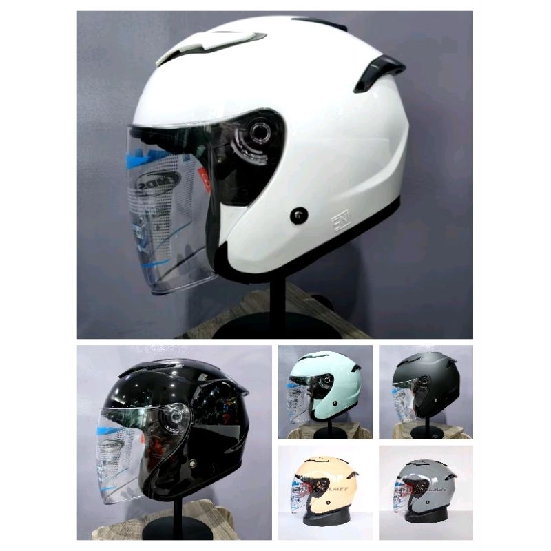 Jual Helm mds voltus polos terbaru 2025 suport intercom | Shopee Indonesia