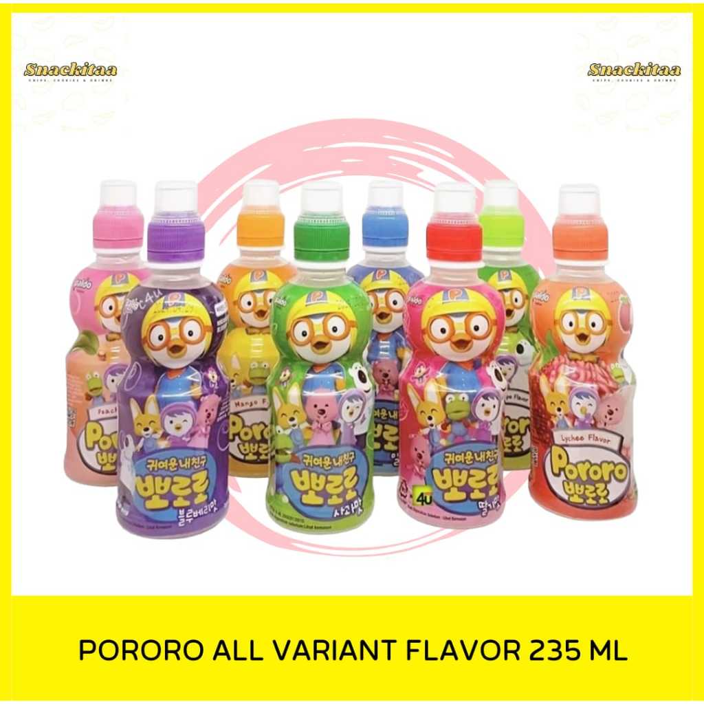 Jual MINUMAN YAKULT PORORO 235ML SEMUA VARIAN RASA | Shopee Indonesia