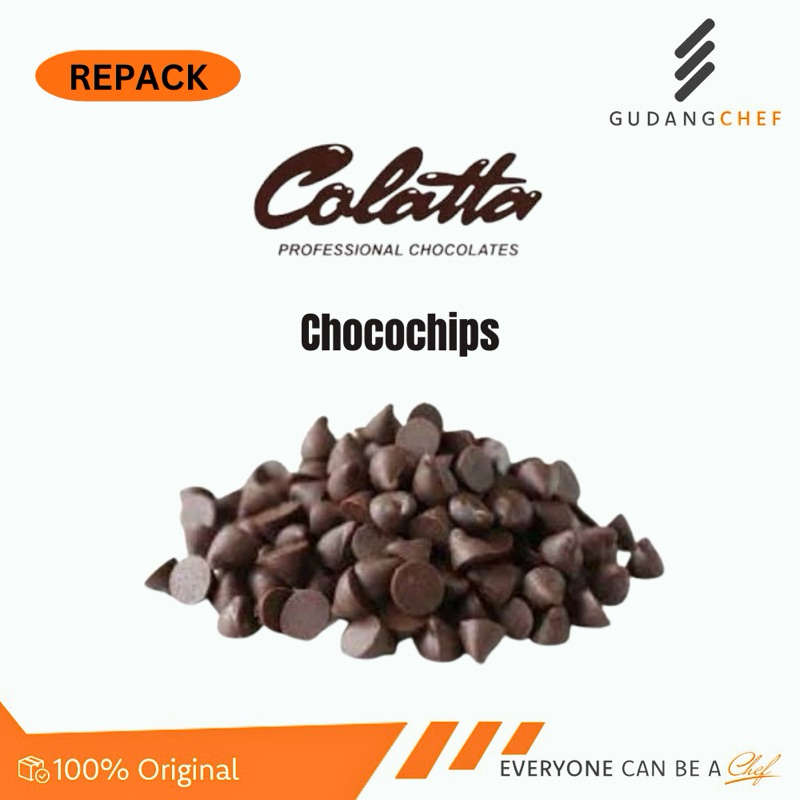 Jual Colatta Chocolate Choco chip Kerucut Lancip - Cokelat Chip Kerucut ...