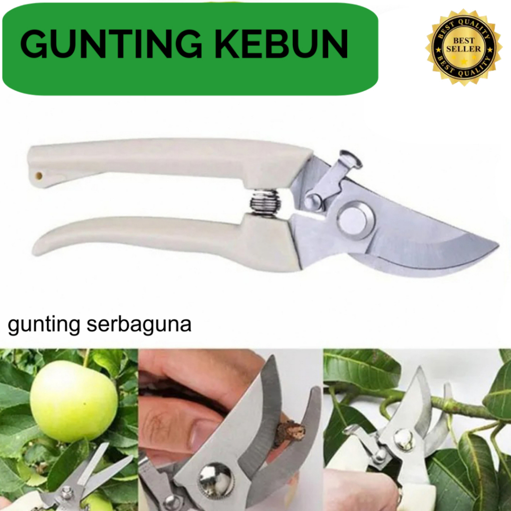Jual Gunting Kebun Serbaguna GUNTING DAHAN BENGKOK MANUAL TANGAN PUTIH ...
