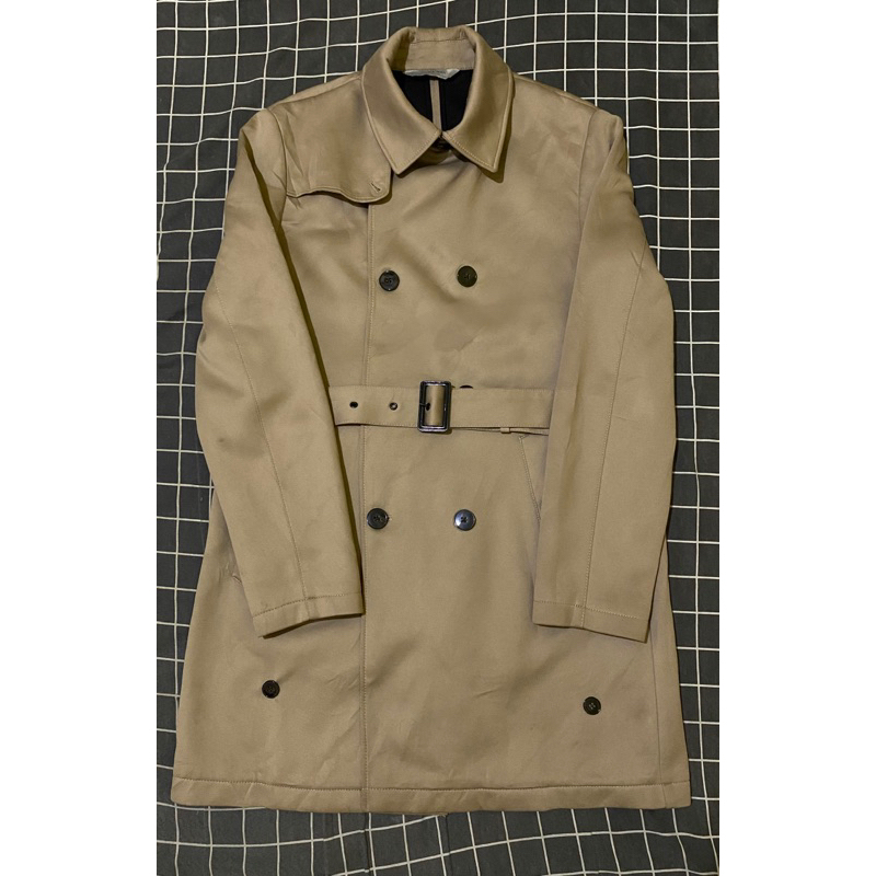 Jual Coat Zara Man / Coat Branded Zara Man (Linen , Tag lengkap) / Coat ...