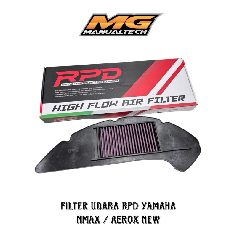 Jual Filter Udara RPD Nmax New Aerox New High Flow | Shopee Indonesia