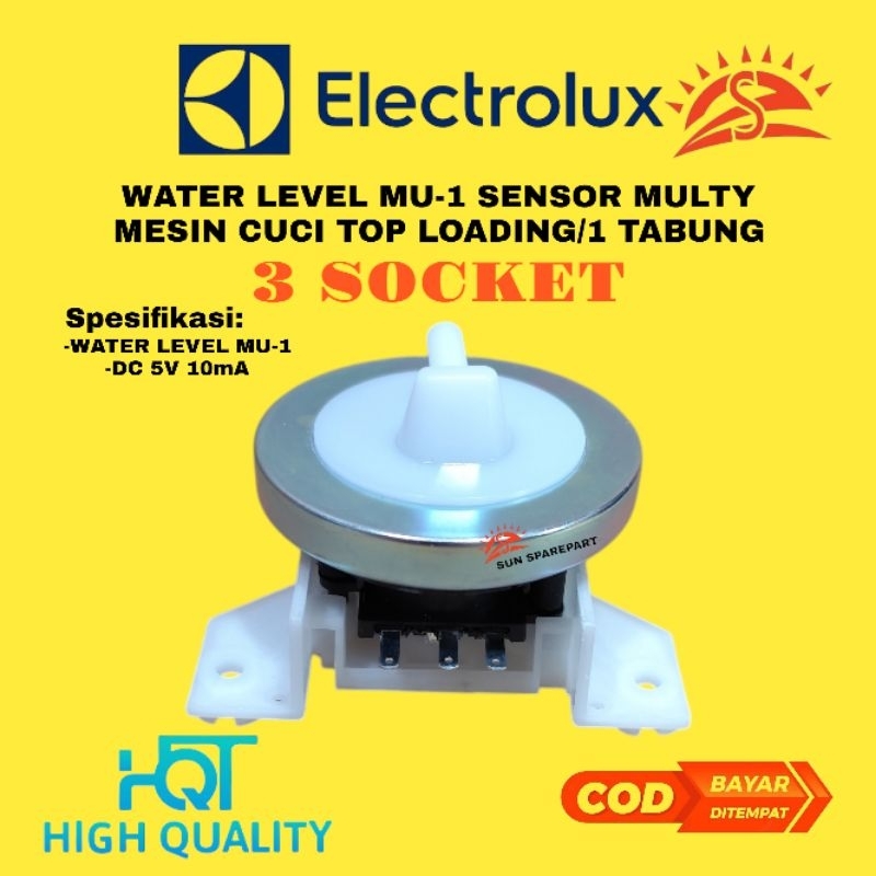 Jual Electrolux Sensor Multi Water Level MU-1 dengan Mesin Cuci Top ...