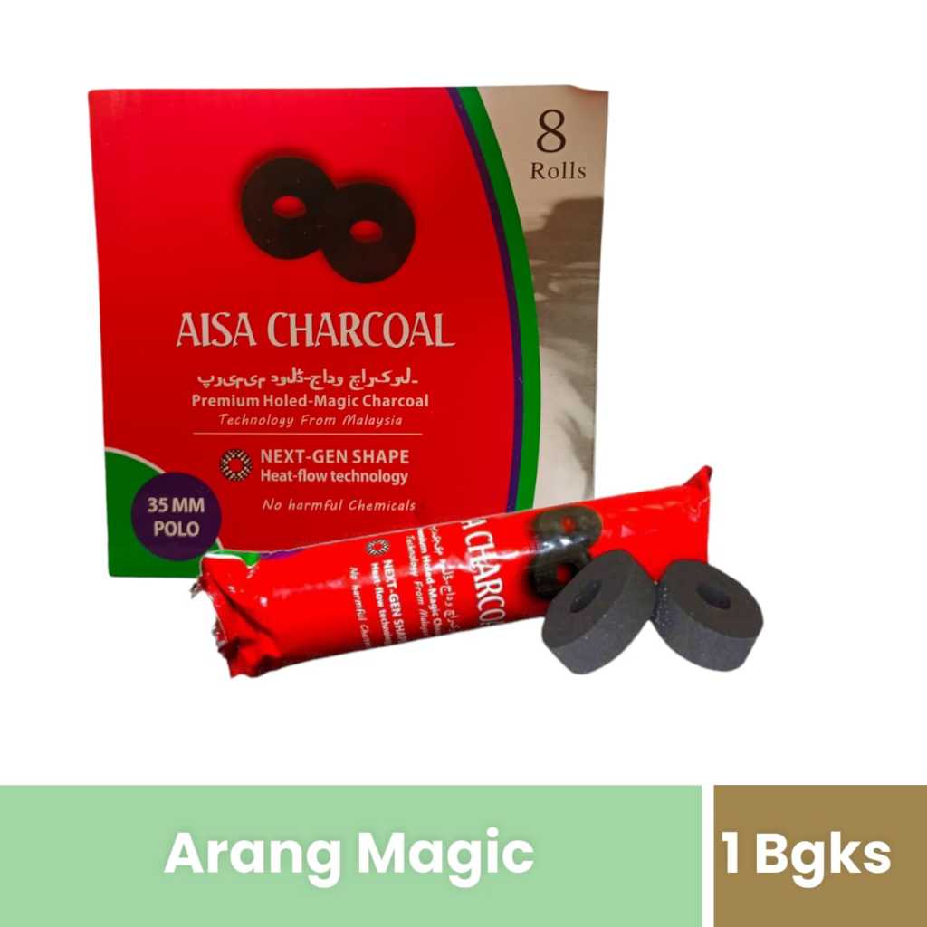 Jual Charcoal/Lava Areng magic/arang charcoal untuk pembakaran bukhur ...