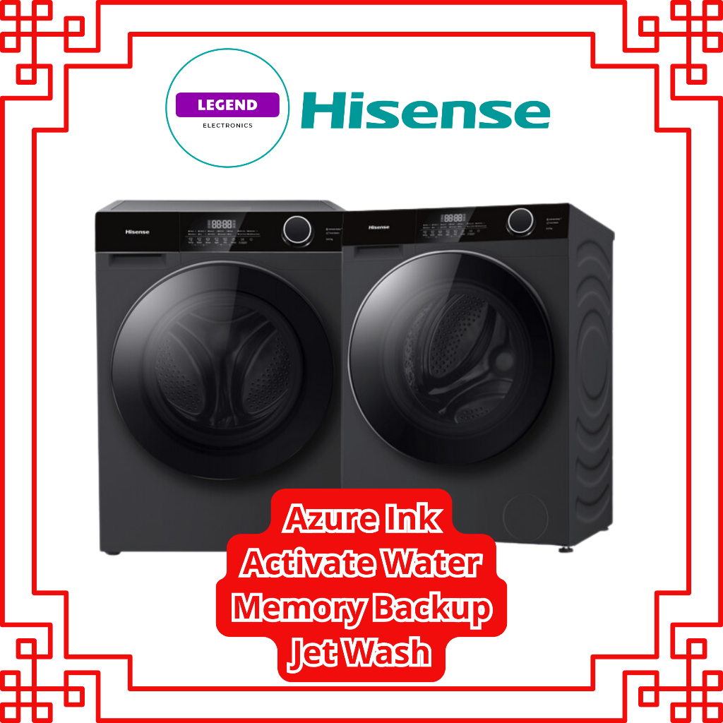 Jual HISENSE WD105M3 MESIN CUCI FRONT LOADING 10.5KG INVERTER HISENSE ...
