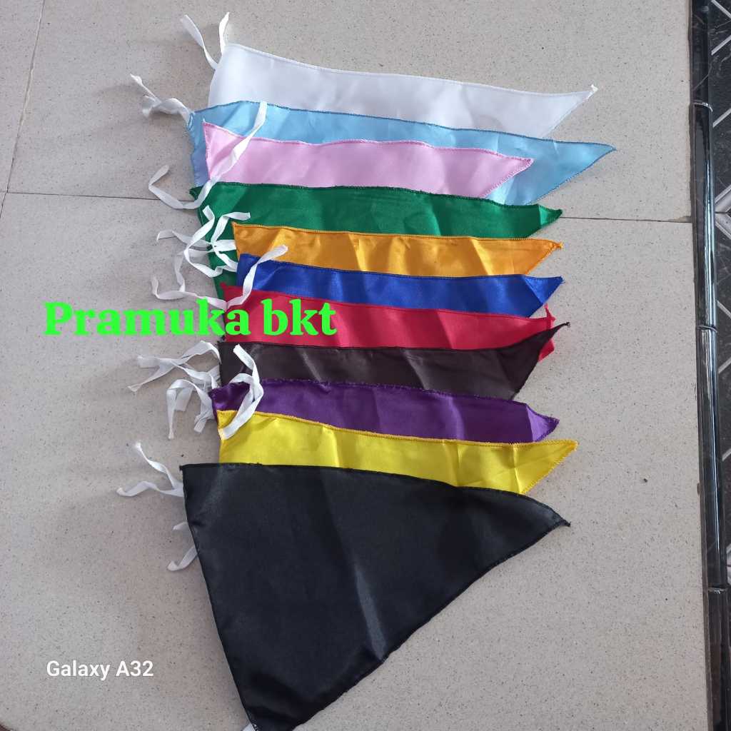 Jual Bendera Barung Pramuka Warna Lengkap 20 biji PROMO (ready 10 warna ...