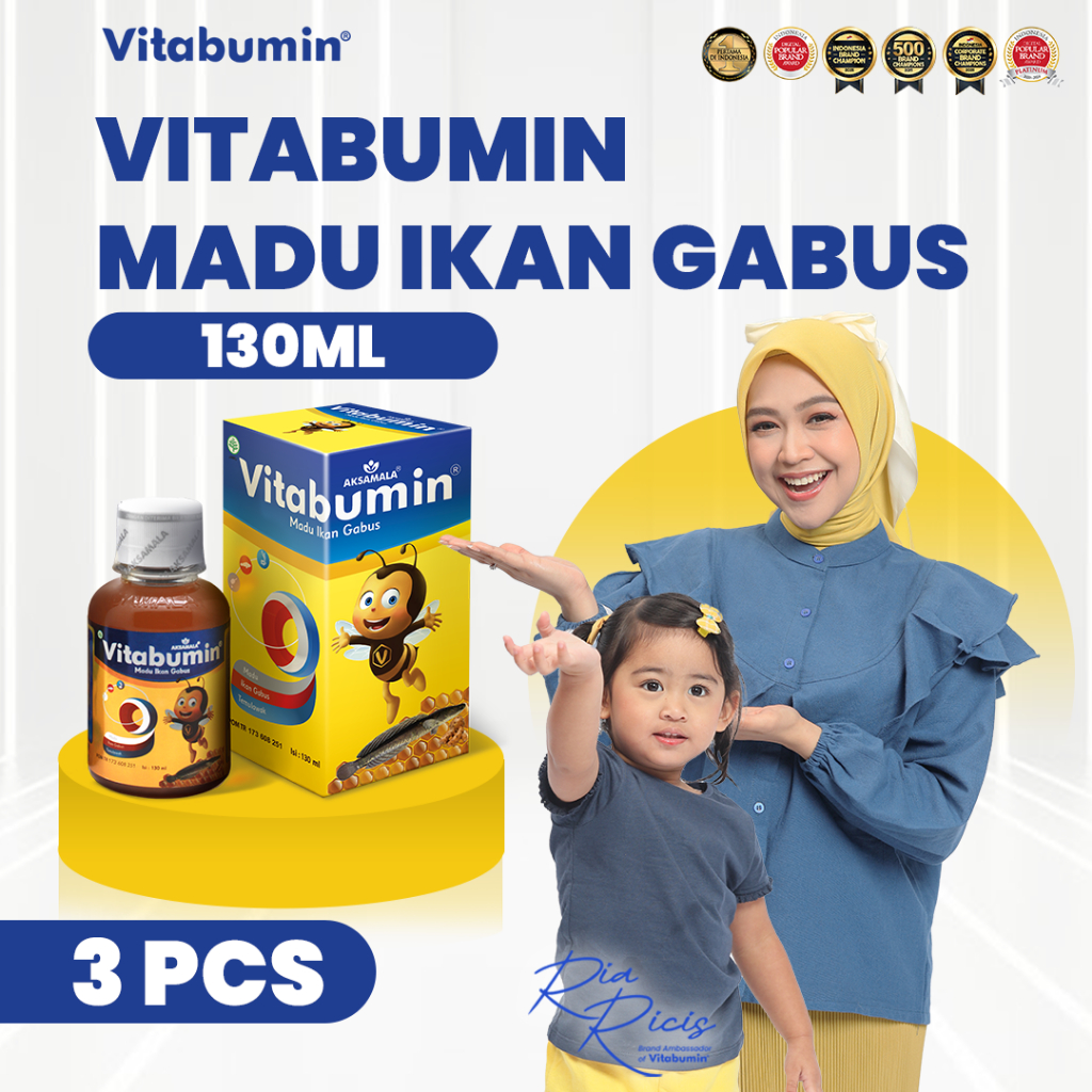 Jual Vitabumin Madu 130ml - 3 Pcs | Shopee Indonesia