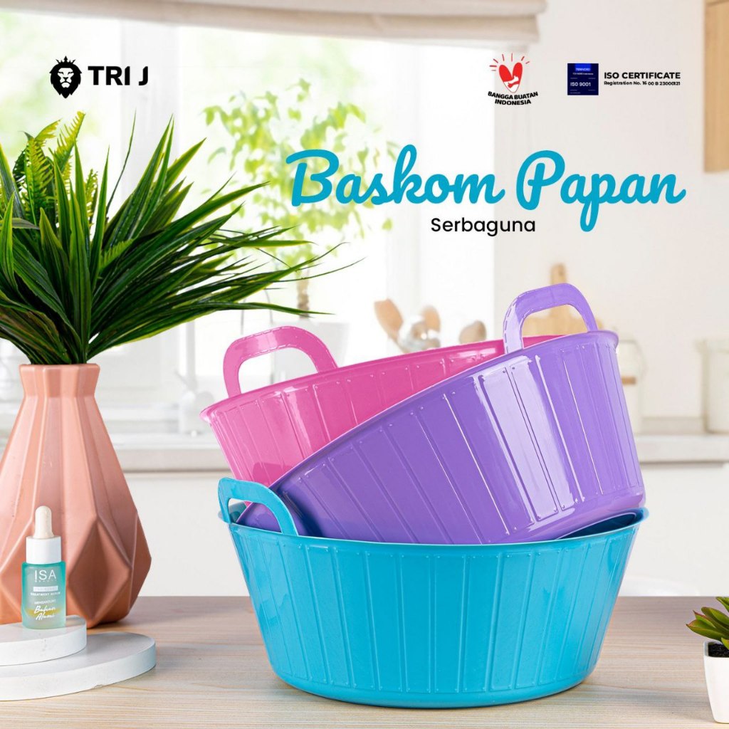 Jual Waskom baskom Kuping Plastik Uk 16' TRI J Serbaguna / WASKOM ... Jual Waskom baskom Kuping Plastik Uk 16' TRI J Serbaguna / WASKOM ...