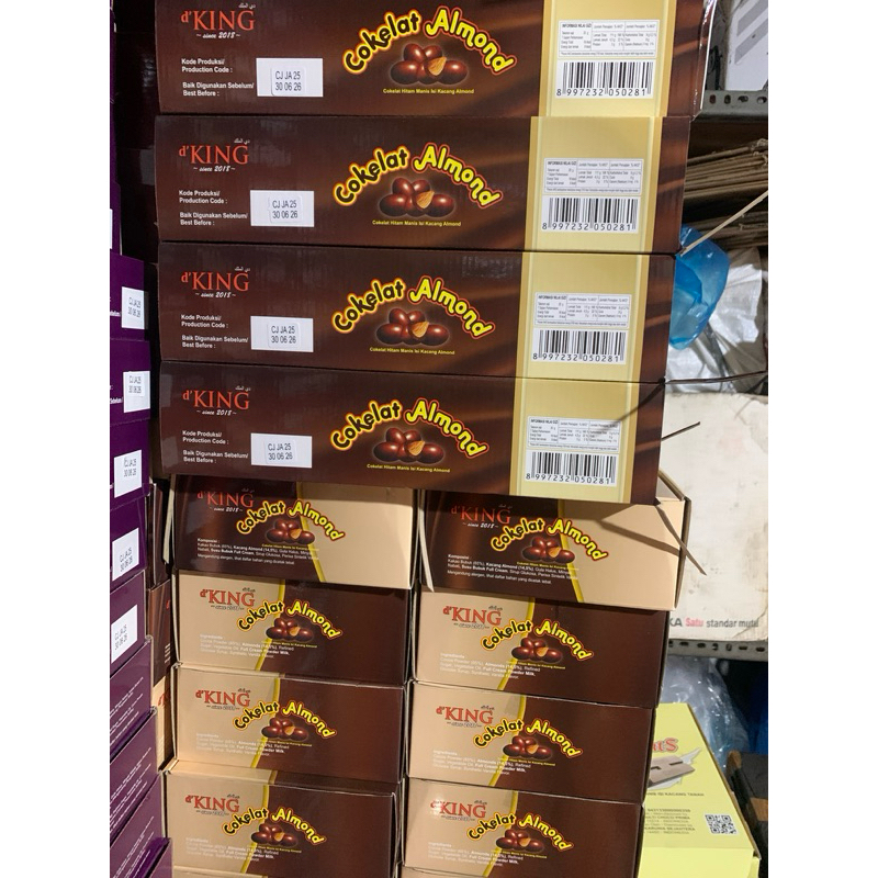 Jual Coklat almond Jumbo 20 dus | Shopee Indonesia