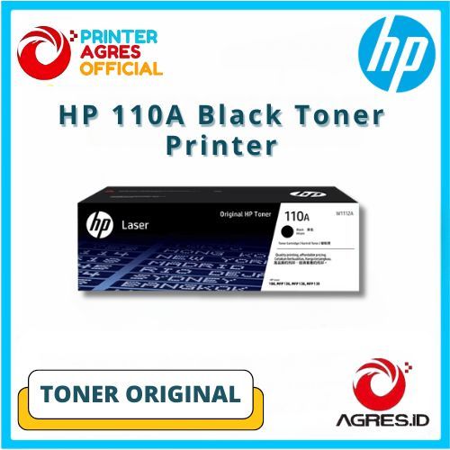 Jual HP 110A Black | HP110A Cartridge W1112A Toner Printer Laser HP 108A 108W 136A 136W 138FNW ...