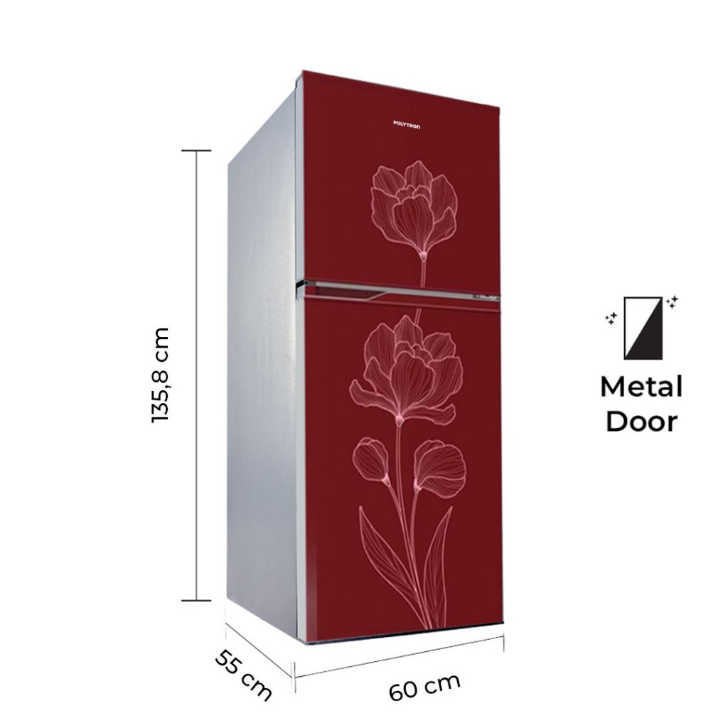 Jual POLYTRON Kulkas 2 Pintu 200 Liter PRB 200R 4D Quick FreezingTanpa ...