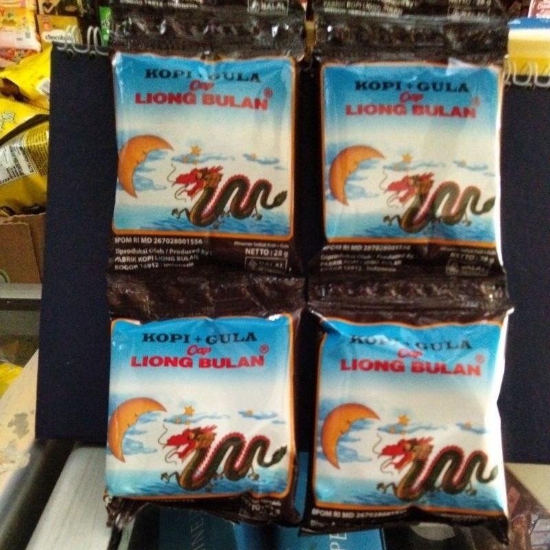 Jual KOPI LIONG BULAN 28GR(10PCS) | Shopee Indonesia