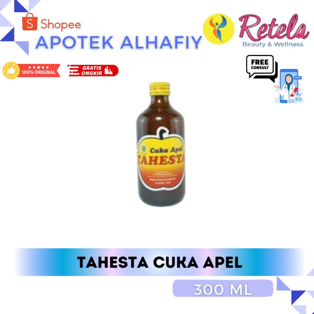 Jual TAHESTA CUKA APEL 300 ML | Shopee Indonesia