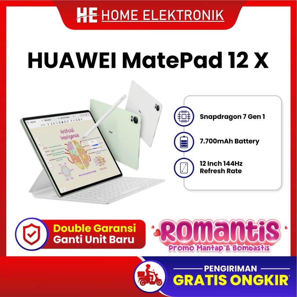 Jual MatePad Huawei 12X PC-level WPS Office | PaperMatte Display ...