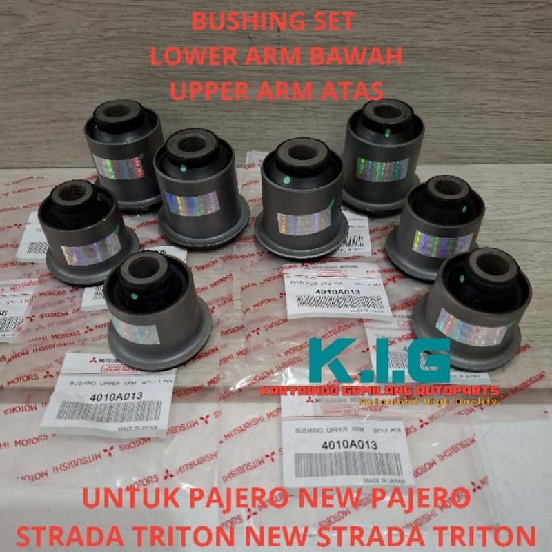 Jual PAJERO SPORT STRADA TRITON BUSHING ARM BAWAH UPPER ARM ATAS SET ...