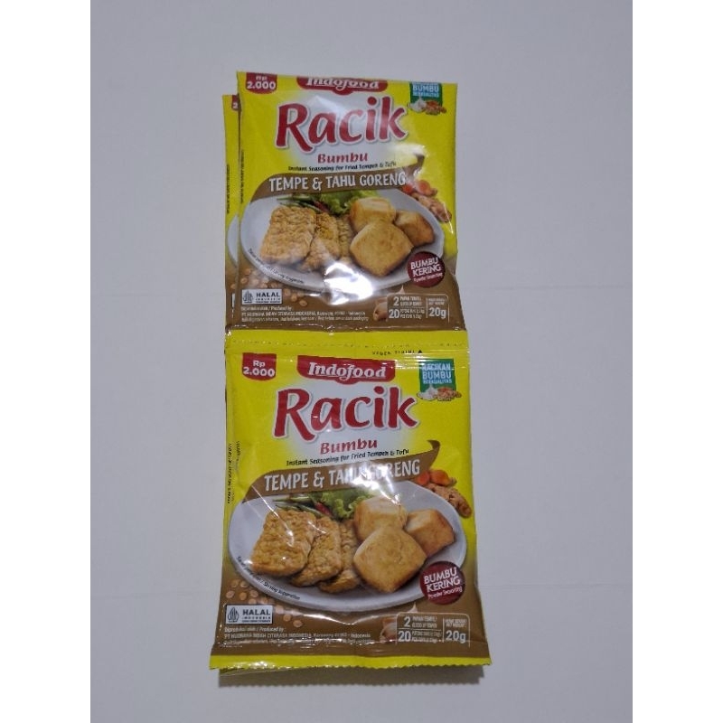 Jual racik tempe & tahu goreng indofood 1 renceng 20 pcs | Shopee Indonesia