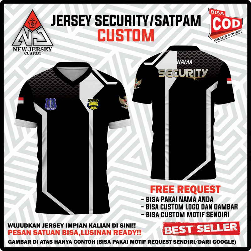 Jual Jersey Security Satpam Terbaru | Shopee Indonesia