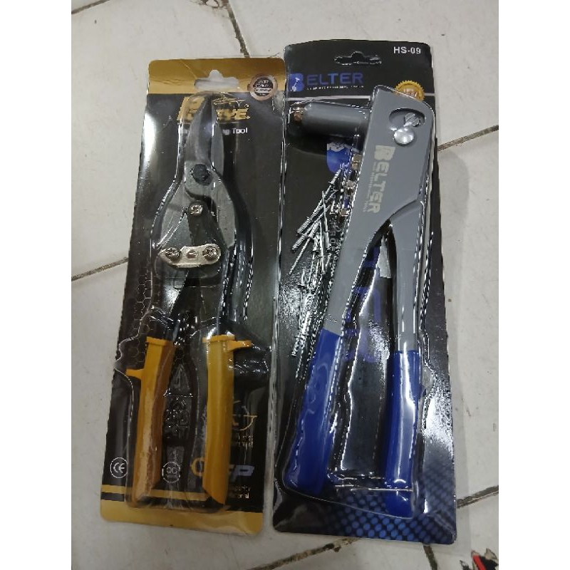 Jual Gunting-Holo-Gunting-Baja-Tang-Rivet-Tang-Ripet-PAKET-TANG-RIVET-2 ...