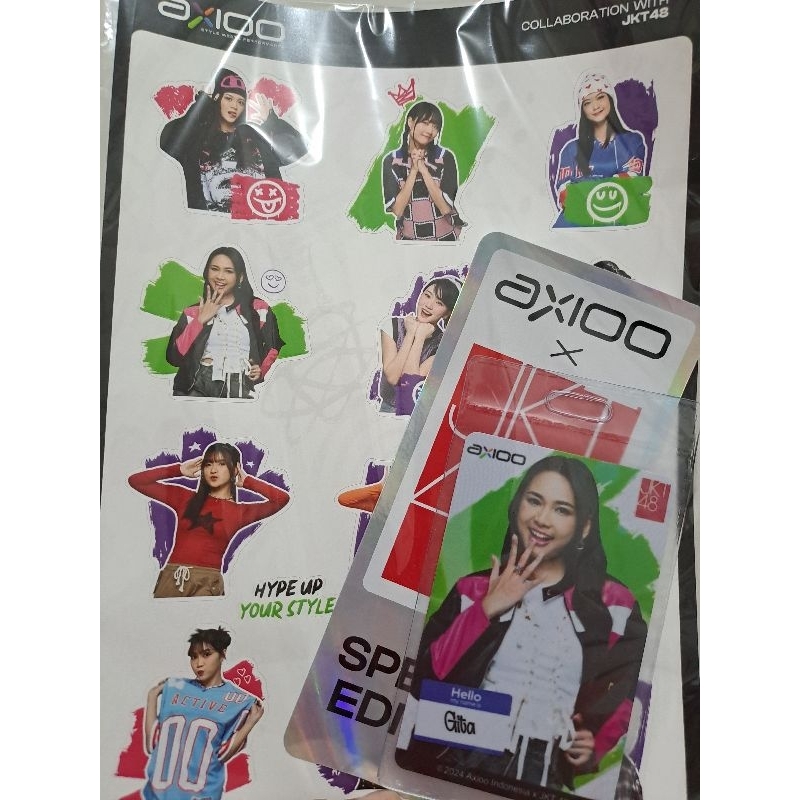 Jual Axioo x JKT48 merch set [Gita] | Shopee Indonesia