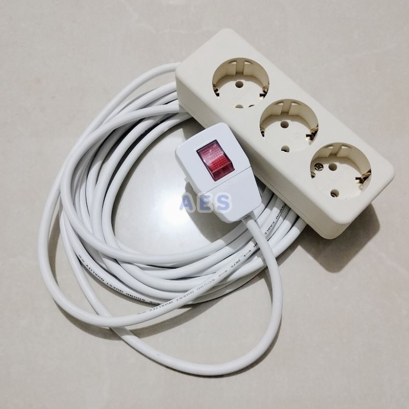 Jual Rakitan Stop Kontak Uticon 1,2,3,4,5 Lubang + kabel 1,2,3,4,5,6,7,8,9,10 + Steker On/Off ...