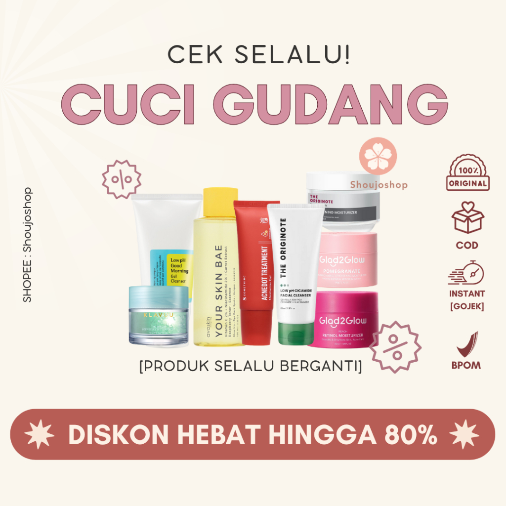 Jual CEK SELALU START 2RIBU CUCI GUDANG 3 skincare makeup serum ...
