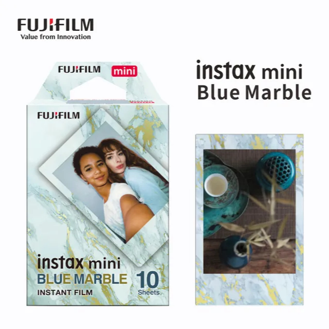 Jual Fujifilm Instax mini refill Blue Marble | Shopee Indonesia