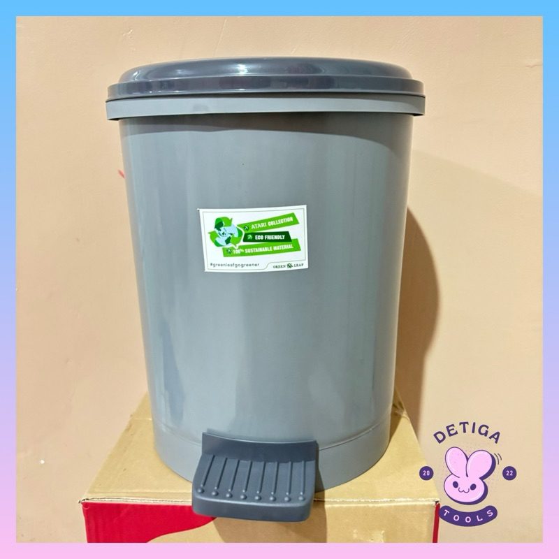 Jual ATARI 9872 - Tempat Sampah Injak 10 Liter/Tempat Sampah Dapur ...