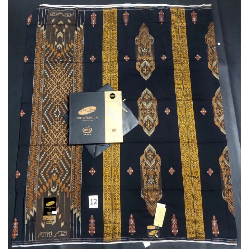 Jual Sarung ATLAS Super Premium/ Suprem 980 GOLD JGL Tipe Tertinggi | Shopee Indonesia