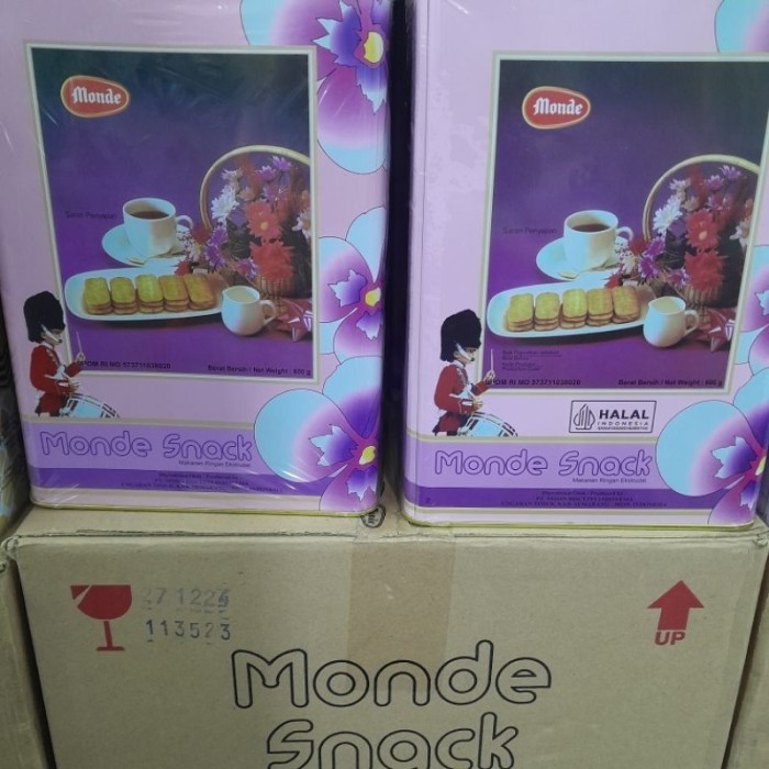 Jual monde serena Snack 600gr biskuit , kue , wafer | Shopee Indonesia