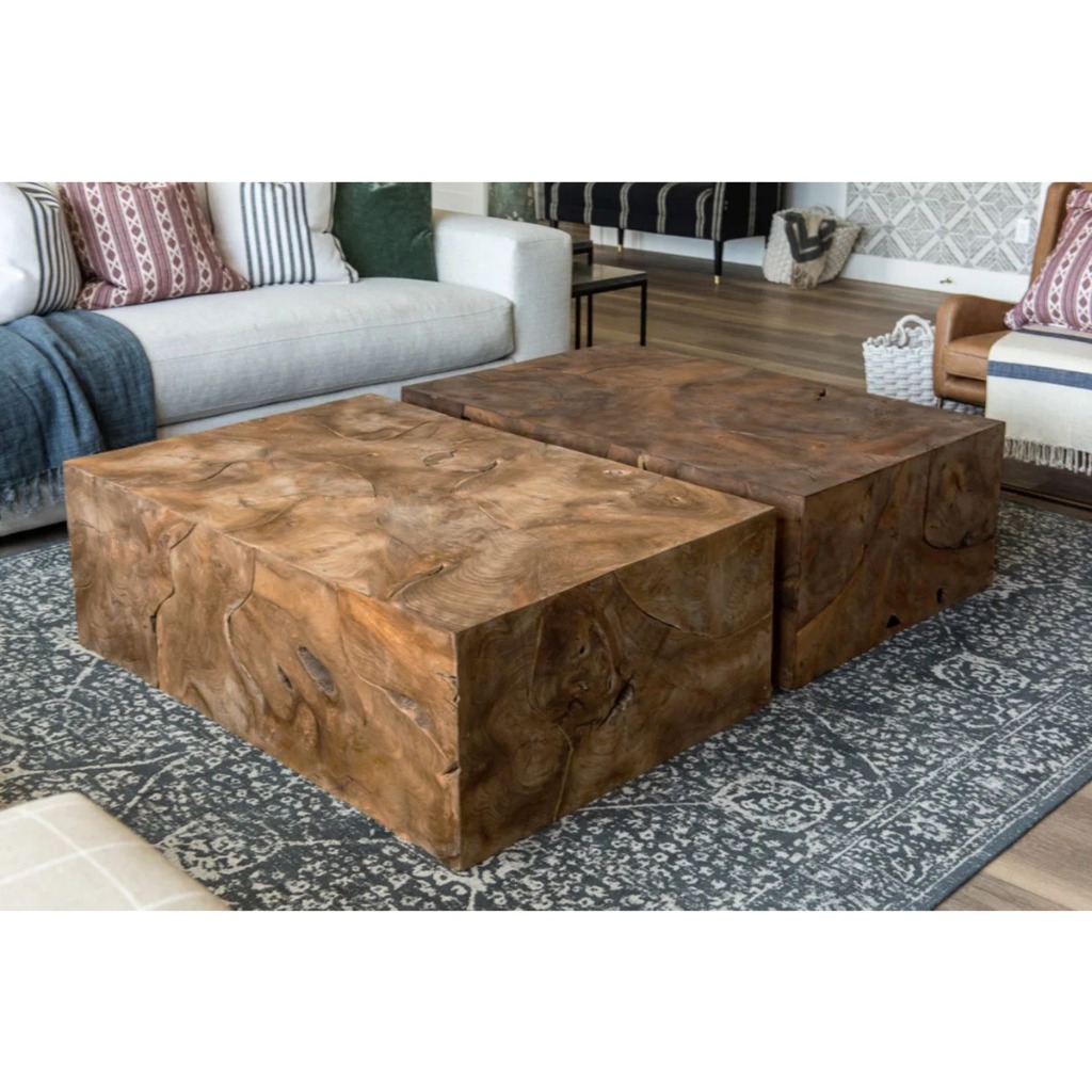 Jual Meja Tamu Solid Wood Japandi Elegan Minimalis | Shopee Indonesia