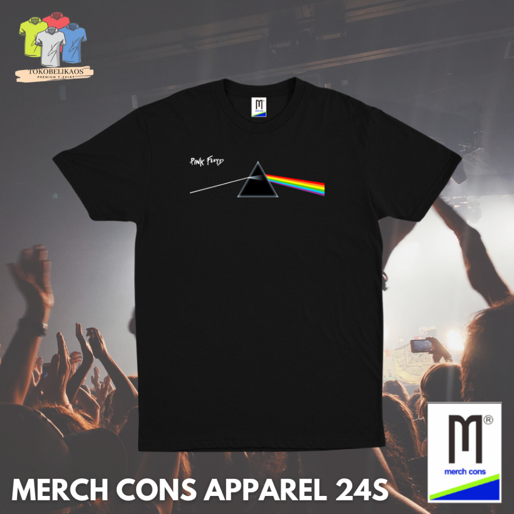 Jual HMD51 | KAOS BAND PINK FLOYD TAG MERCHCONS APPAREL | SIZE LUAR ...