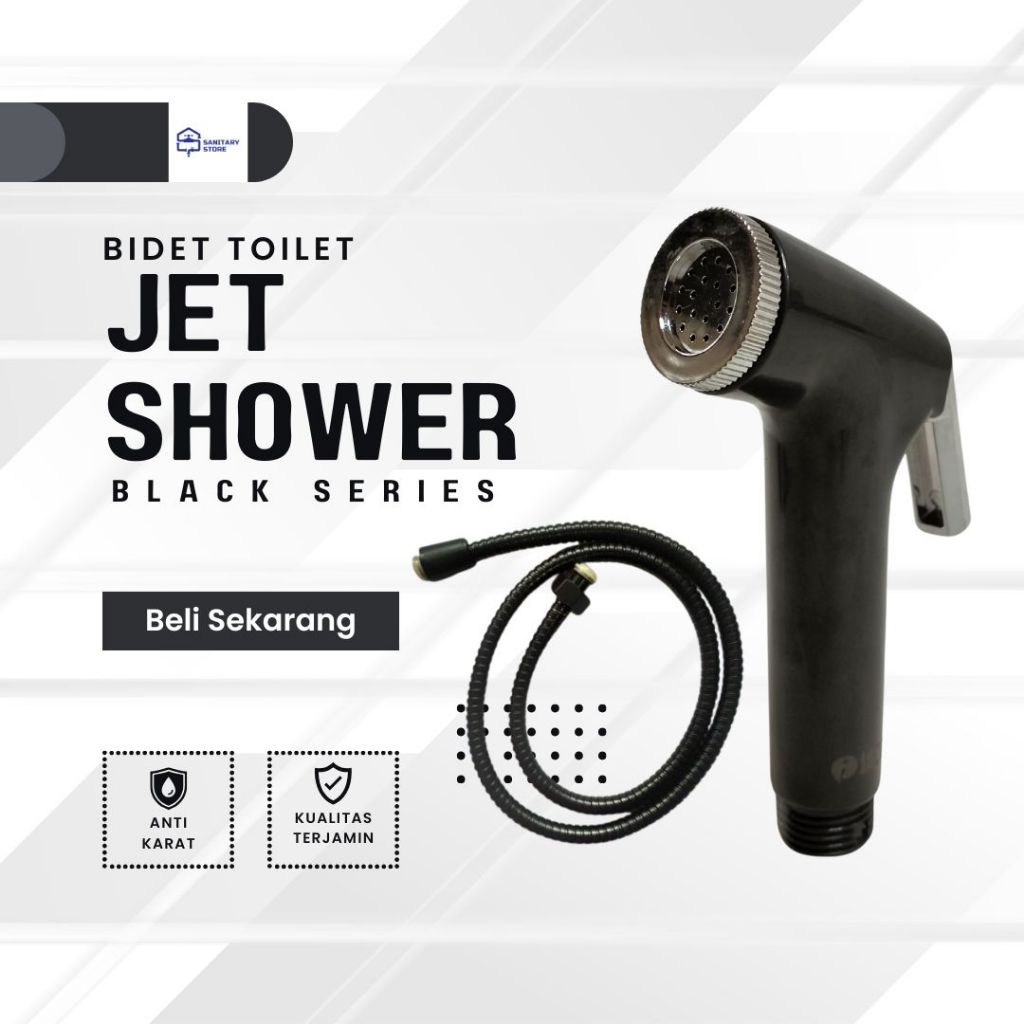 Jual JET SHOWER MINIMALIS/BIDET KAMAR MANDI/KRAN JET SHOWER 1 SET ...