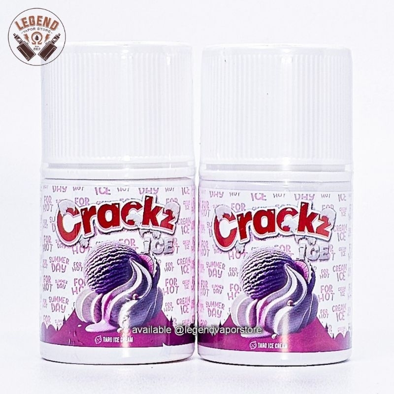 Jual FREEBASE - LIQUID CRACKZ ICE Taro Ice Cream 60ML 3MG 6MG AUTHENTIC ...
