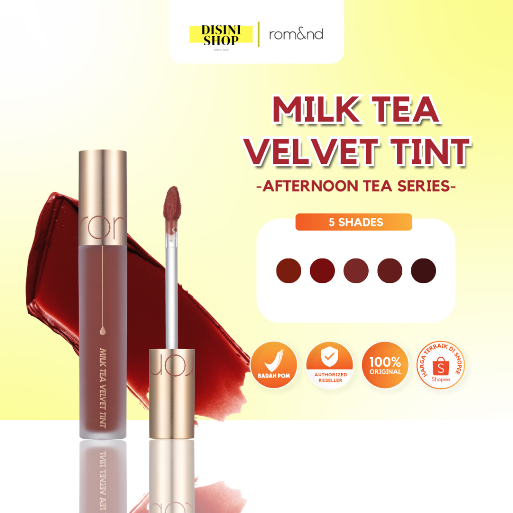 Jual ROMAND Milk Tea Velvet Tint Afternoon Series - Disini Shop ...