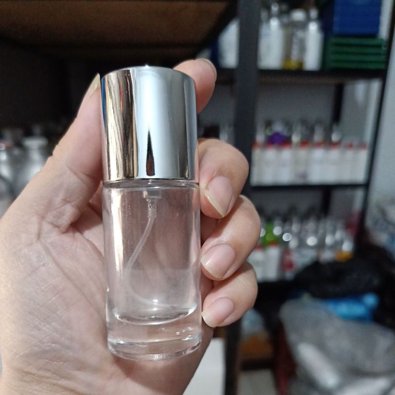 Jual botol kasa bening 25ml , botol parfum , bibitparfum | Shopee Indonesia