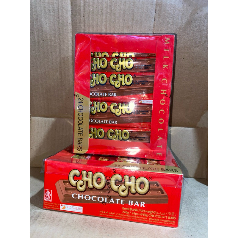 Jual Chocho Chocolate Bar box isi 24pcs | Shopee Indonesia