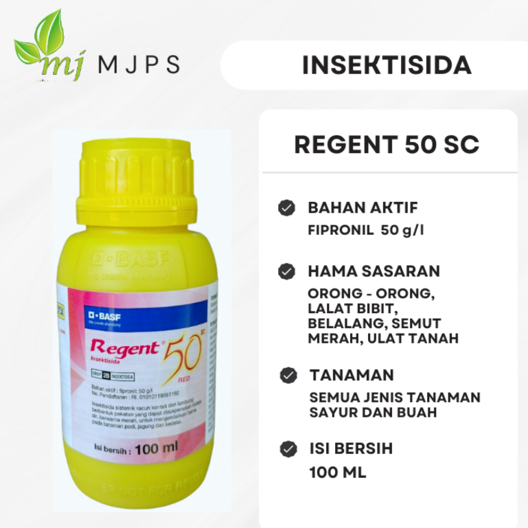 Jual Insektisida regent 50sc red fipronil 50g/r racun semut Serangga ...