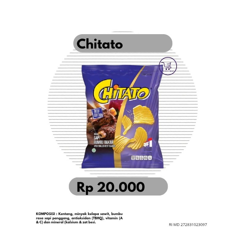 Jual Chitato Sapi Panggang Rasa Sapi Bumbu Bakar | Shopee Indonesia