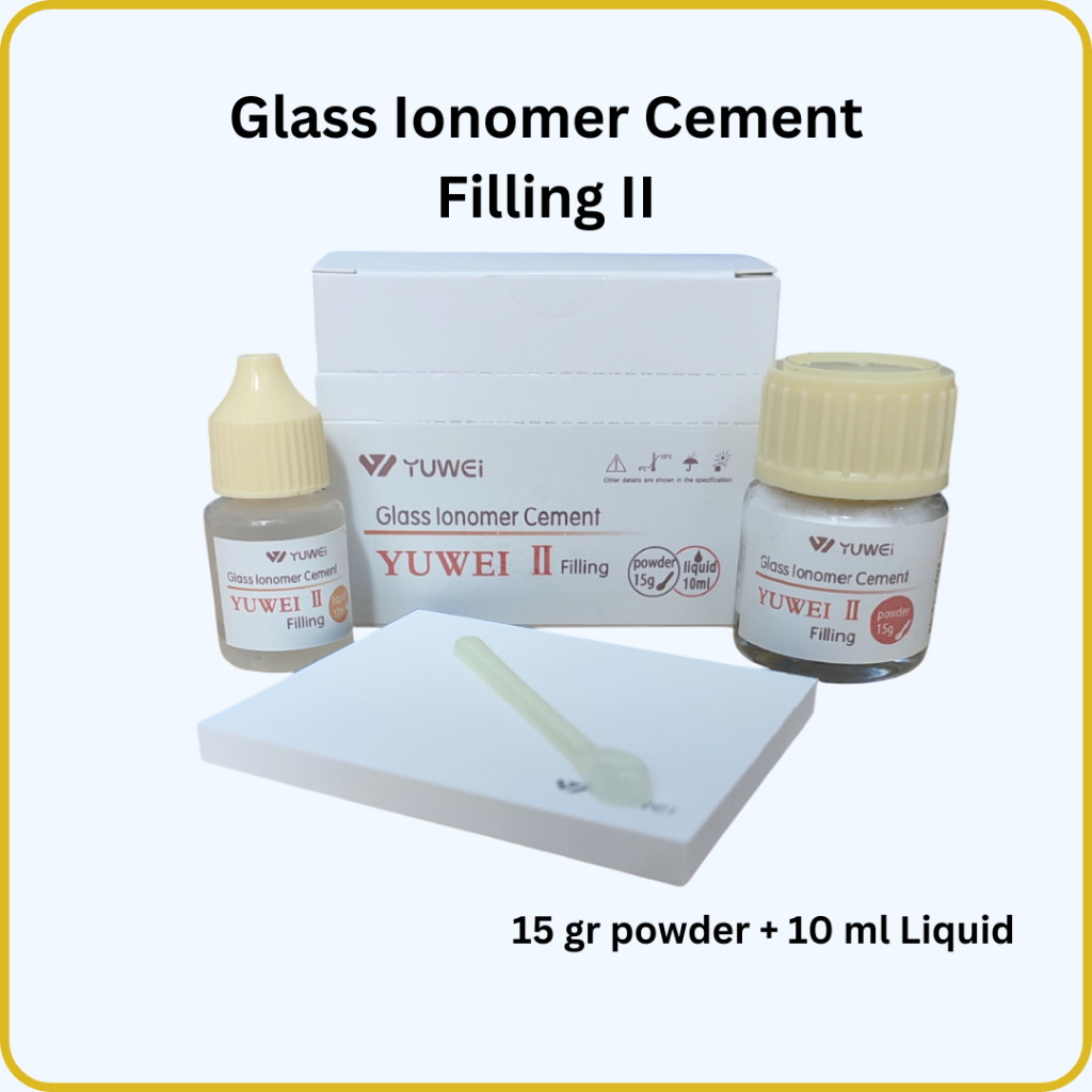 Jual Yuwei Dental Filling 2 GIC Glass Ionomer Cement | Shopee Indonesia