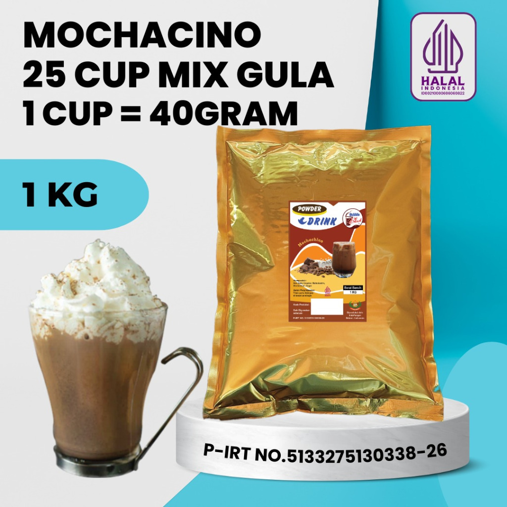 Jual Powder MOCACINNO 1 KG - Bubuk Minuman Rasa Moka / Powder Drink ...