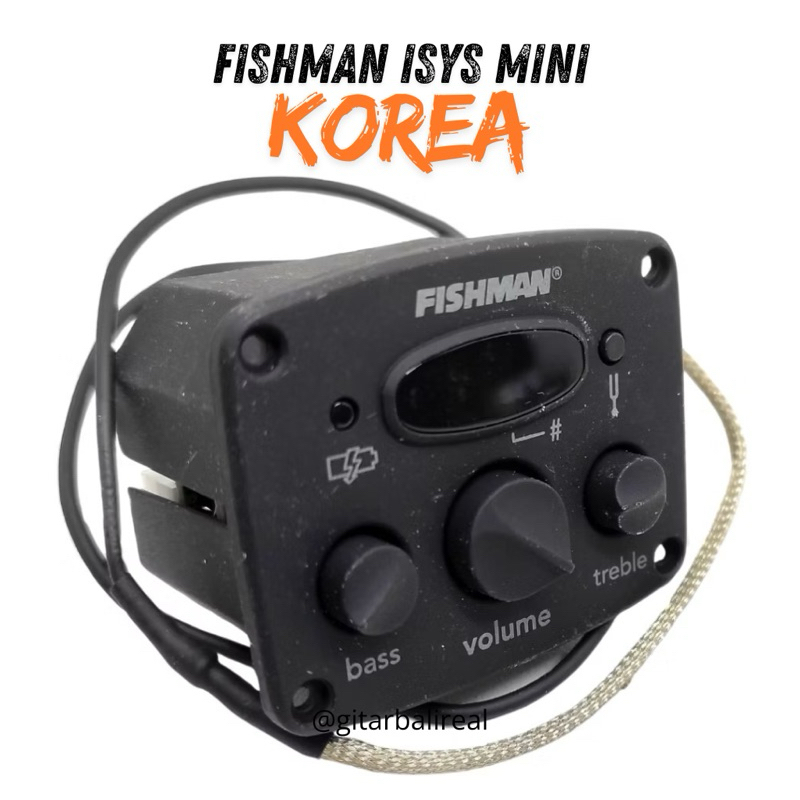 Jual Fishman Isys Mini made in Korea / Fishman Ori / Spul Fishman Ori ...