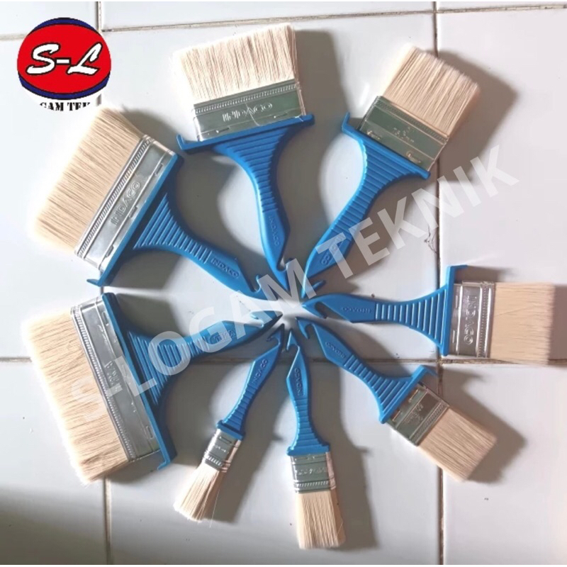 Jual TIKA Kuas Cat 1 inch 1.5 inch 2 inch 2.5 inch 3 inch 4 inch 5 inch ...