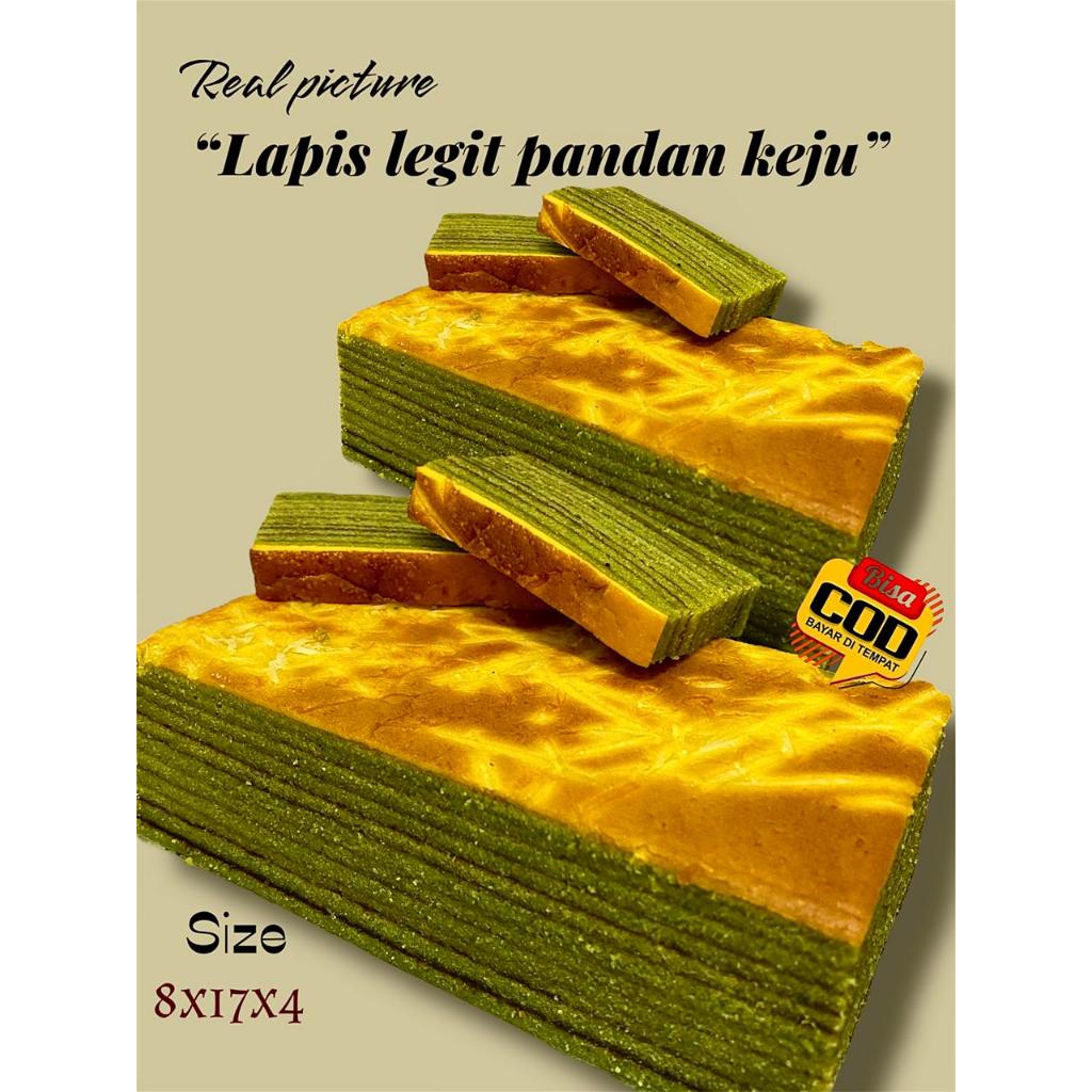 Jual KUE LAPIS LEGIT PANDAN KEJU 8 X 17 SPESIAL SETENGA LOYANG ORIGINAL ...